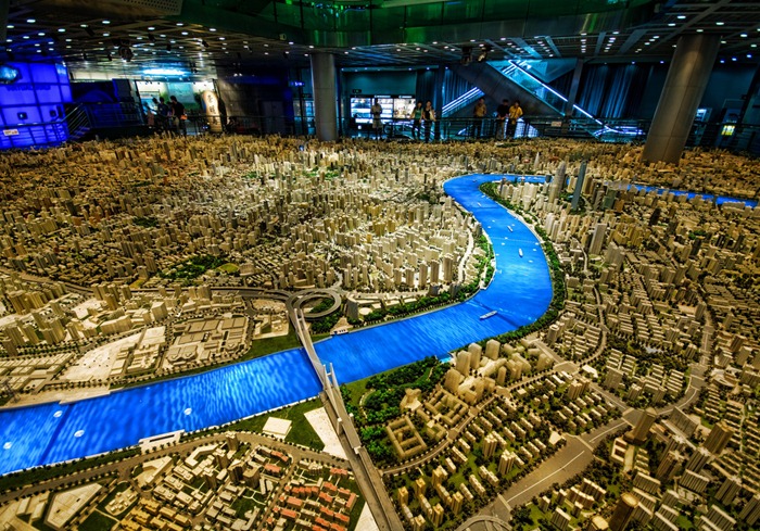 Gigantic Scale Model of Shanghai | Amusing Planet
